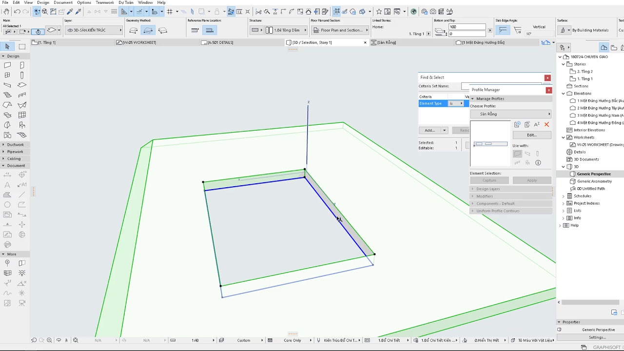 SLAB AND WALL NICHE IN ARCHiCAD - YouTube