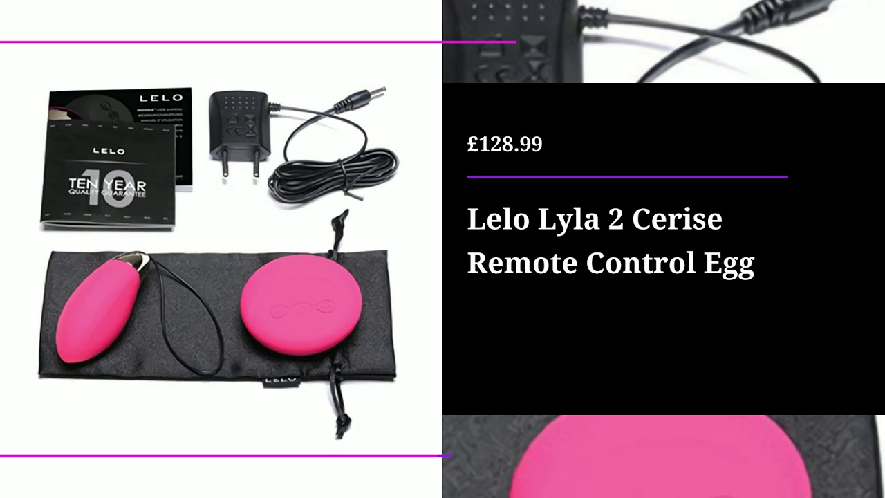LonJoy - Lelo Lyla 2 Cerise Remote Control Egg - YouTube