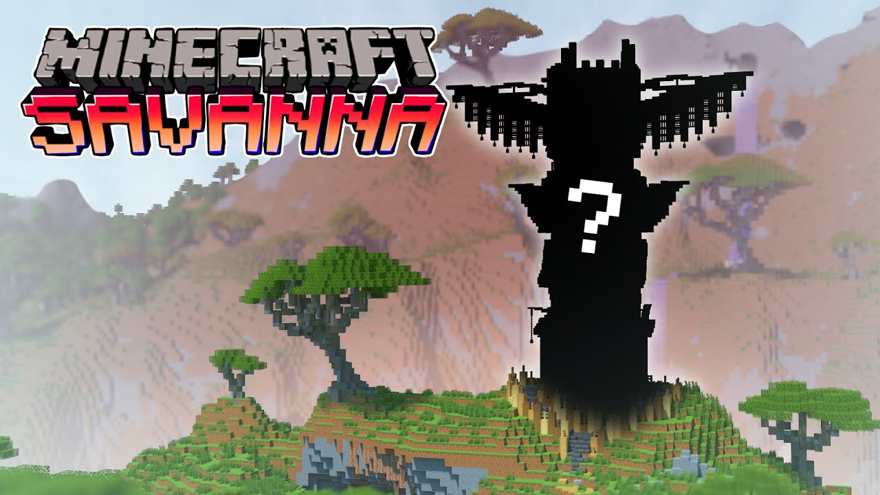 The SUPERIOR Version of the SAVANNA biome! - Minecraft Transformation ...