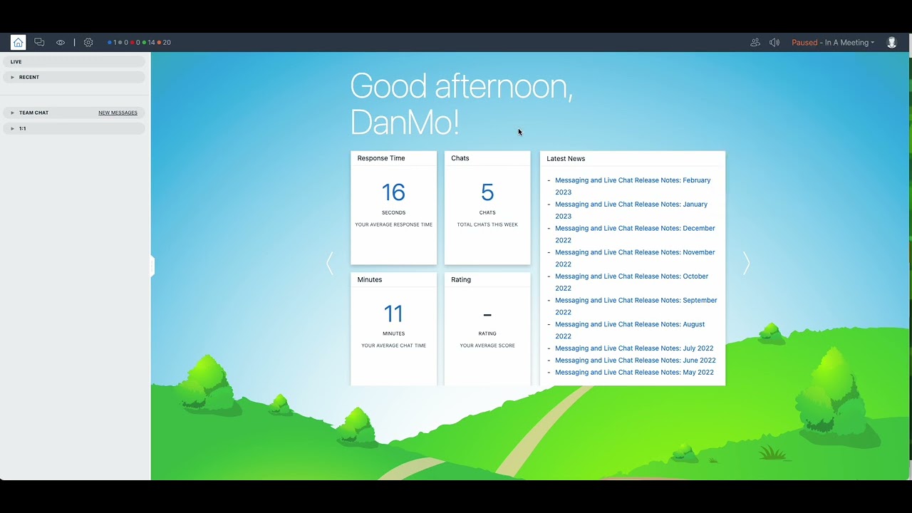 Messaging and Live Chat: Custom Agent Status - YouTube