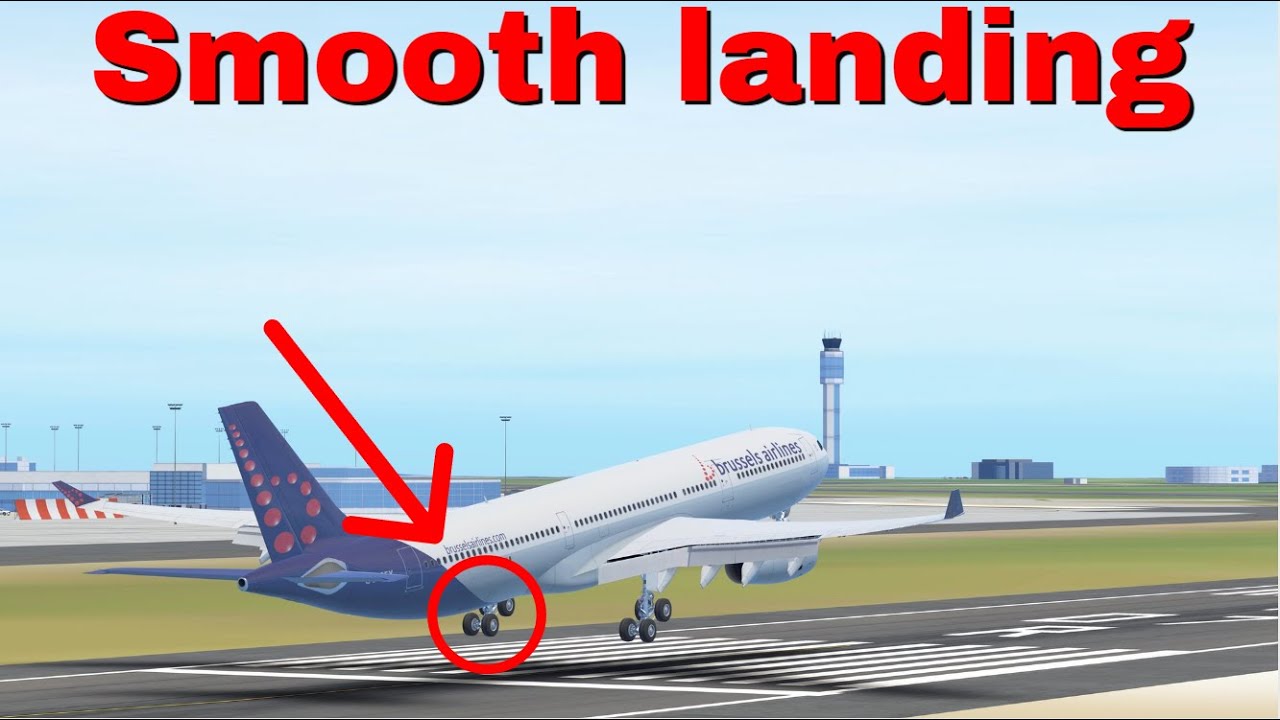 Infinite flight smooth landing tutorial - YouTube