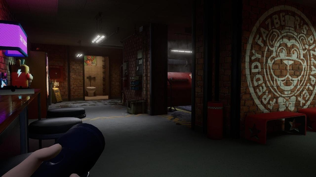 FNAF Security Breach - Ambience - Break Room - YouTube