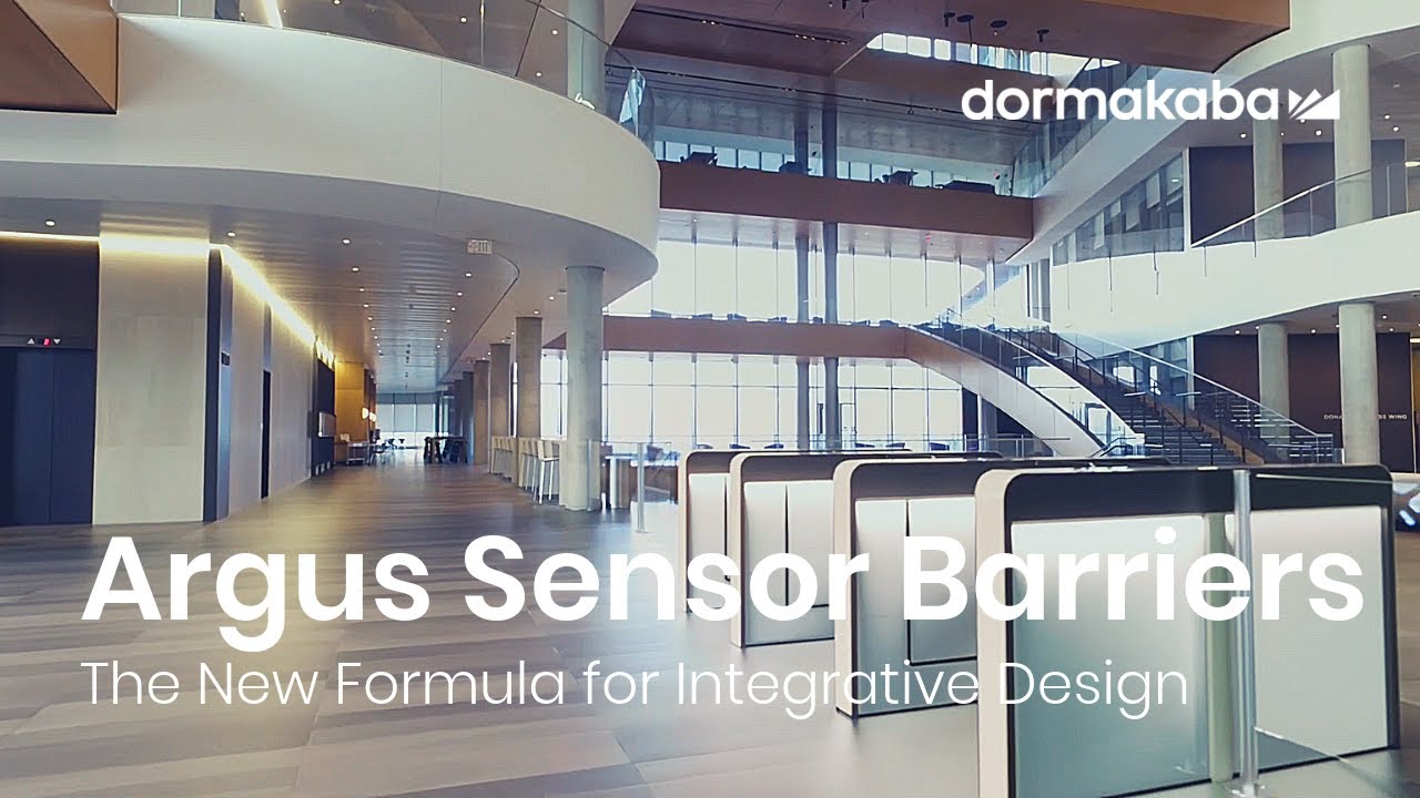 Argus sensor barriers: The new formula for integrative design - YouTube