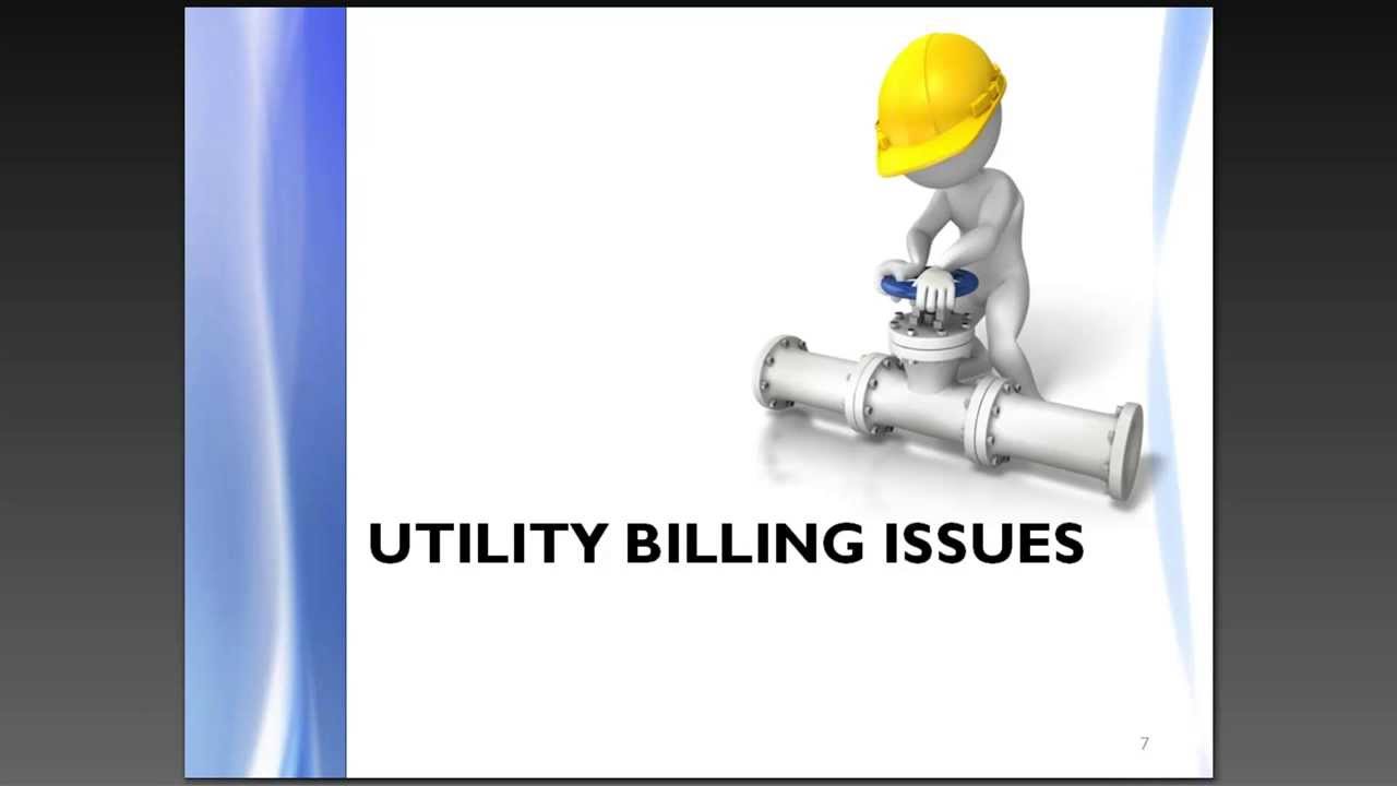 Utility Billing and Collection Issues - September 12, 2013 - YouTube