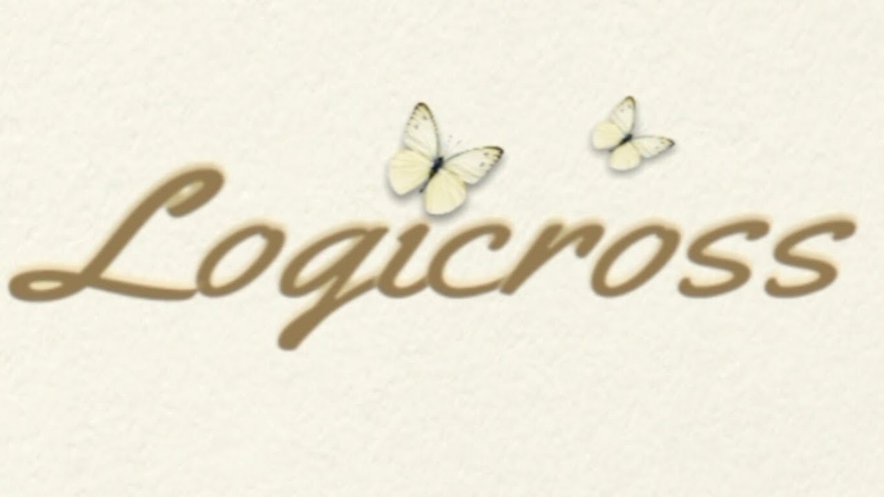 LOGICROSS : CROSSWORD PUZZLE - YouTube