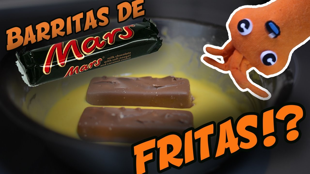 Barritas de Mars FRITAS!? (Comida Sana 100%) - YouTube