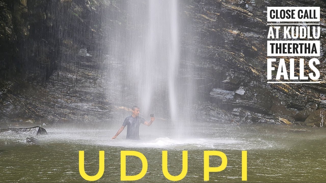 Close Call at Kudlu Theertha Waterfalls in Udupi | Top Places to visit ...