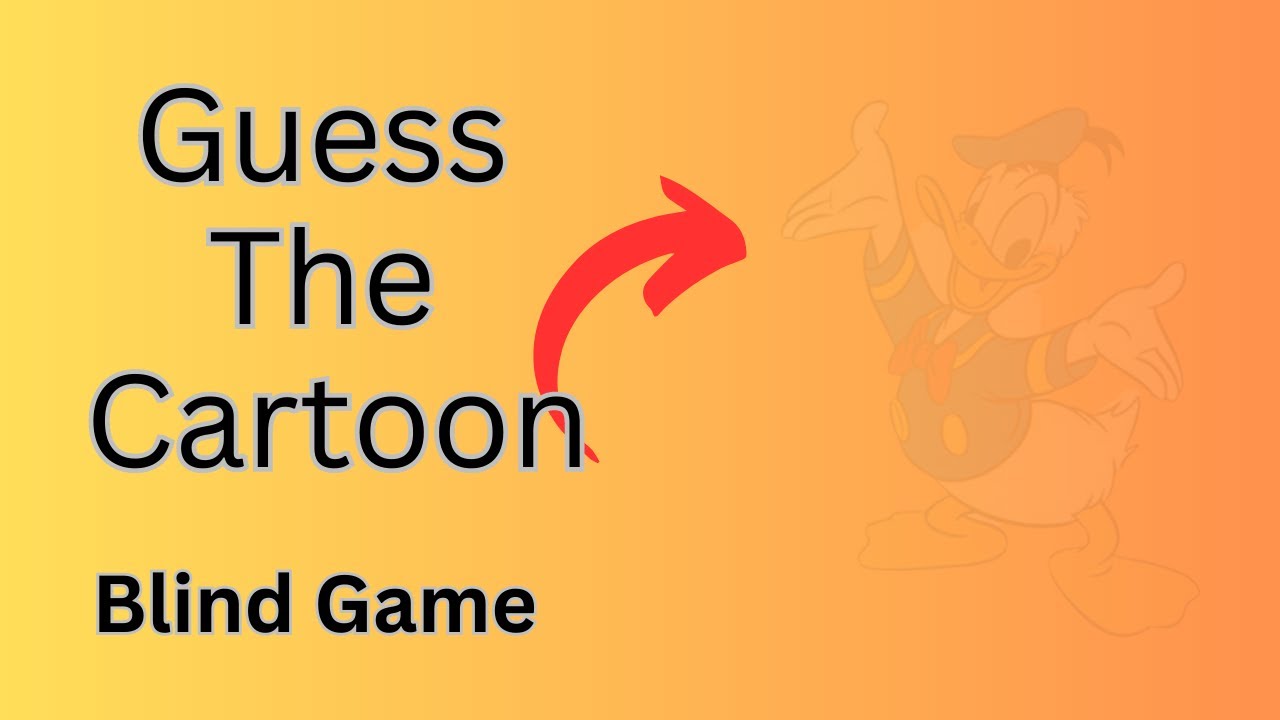 Guess the cartoon | blind Game | 99% Failed in Guessing - YouTube