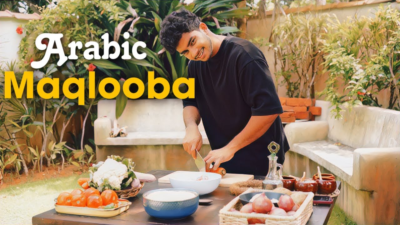 Making Maqlooba On a Beautiful Day | Wild Cookbook - YouTube