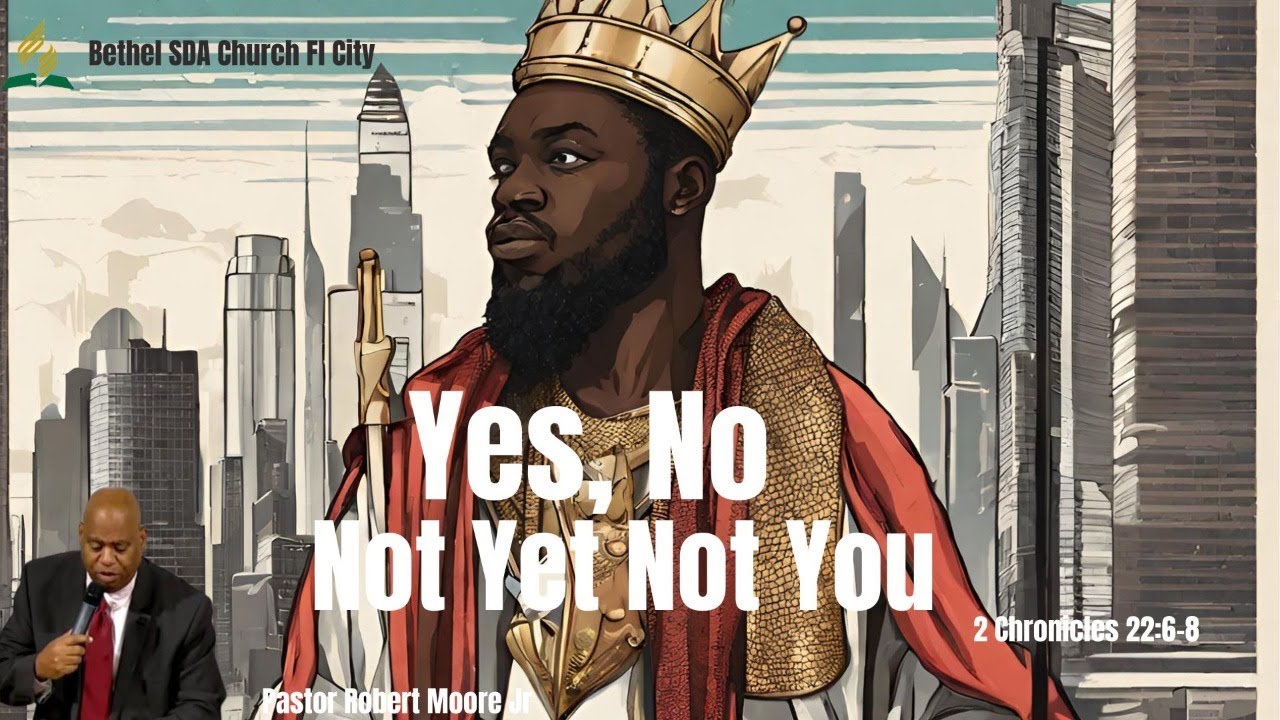 YES, NO NOT YET NOT YOU PASTOR ROBERT MOORE JR. 01/20/2024 - YouTube