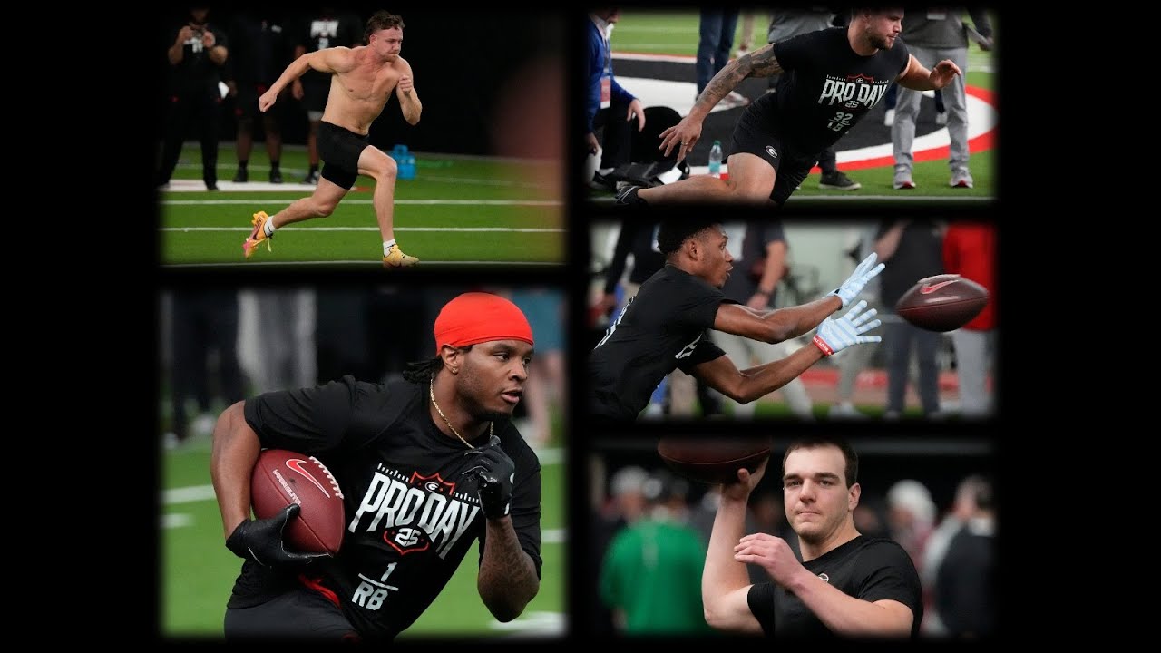 WATCH: Sights & Sounds from Georgia's 2025 Pro Day - YouTube
