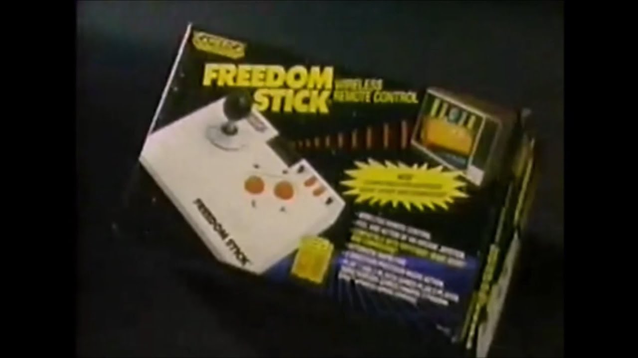 1988 Freedom Stick Wireless Controller Commercial - YouTube