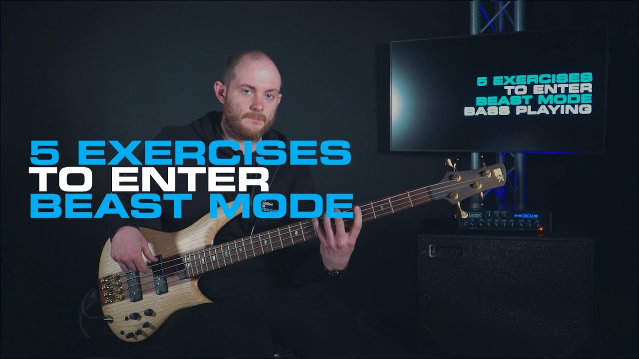 5 Exercises to Enter Beast Mode BASS GUITAR! - YouTube