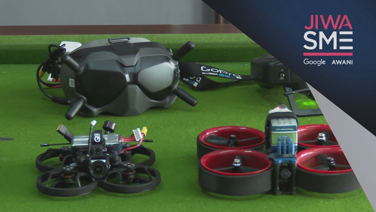 Jiwa SME | Skyhigh Studio sebati teknologi dron dan dunia digital - YouTube