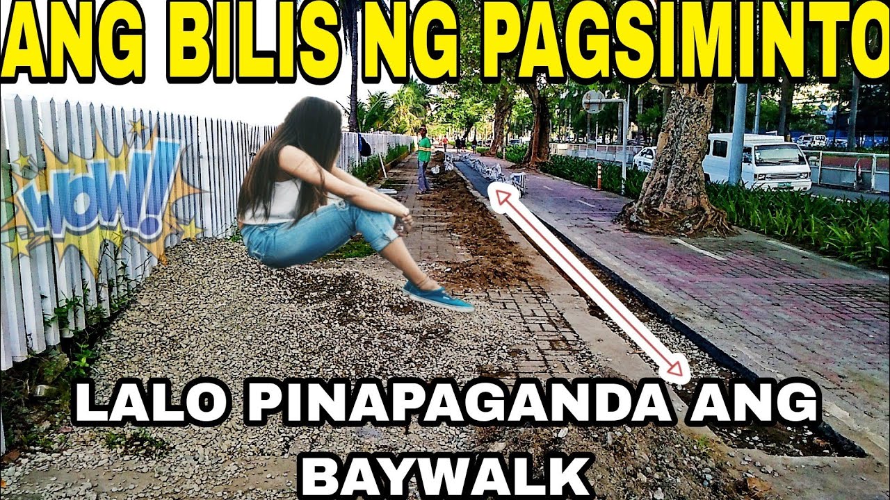 MANILA BAY UPDATE | ANG BILIS MAG SIMINTO NG BAYWALK LALO PINAPAGANDA ...