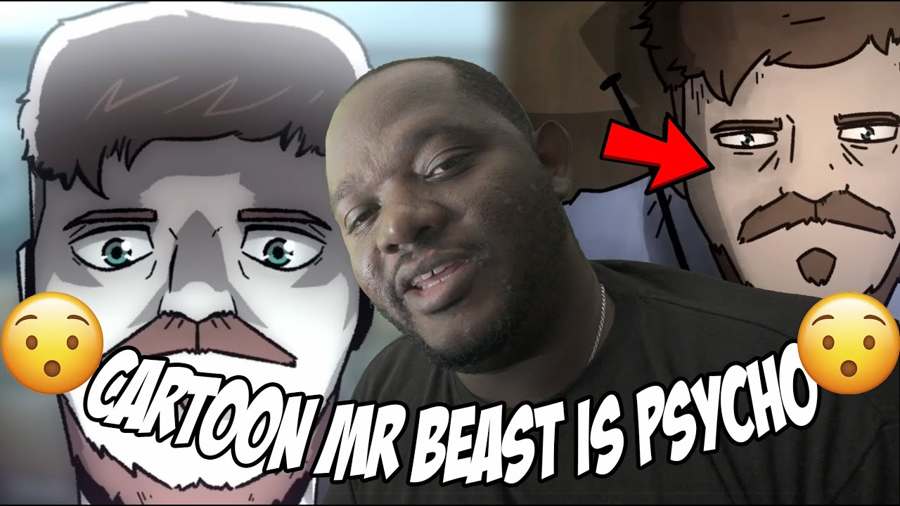 This Cartoon Mr Beast Is A Psycho 😳 | #JayDamageTv - YouTube
