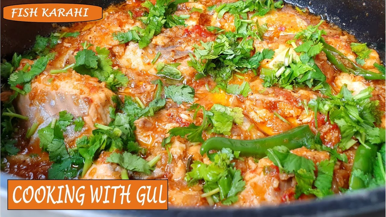 LAHORI FISH KARAHI RECIPE 2019 - YouTube