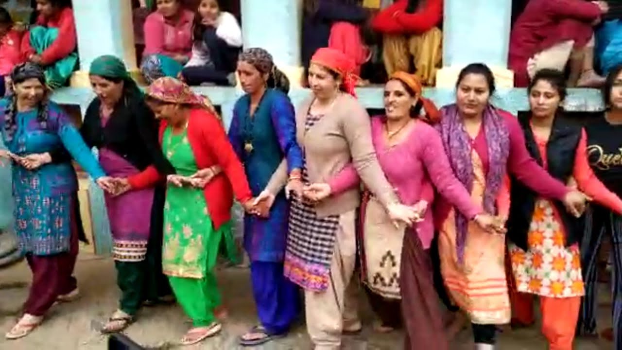 Beautiful Jaunsari harul by villagers part 1 - YouTube