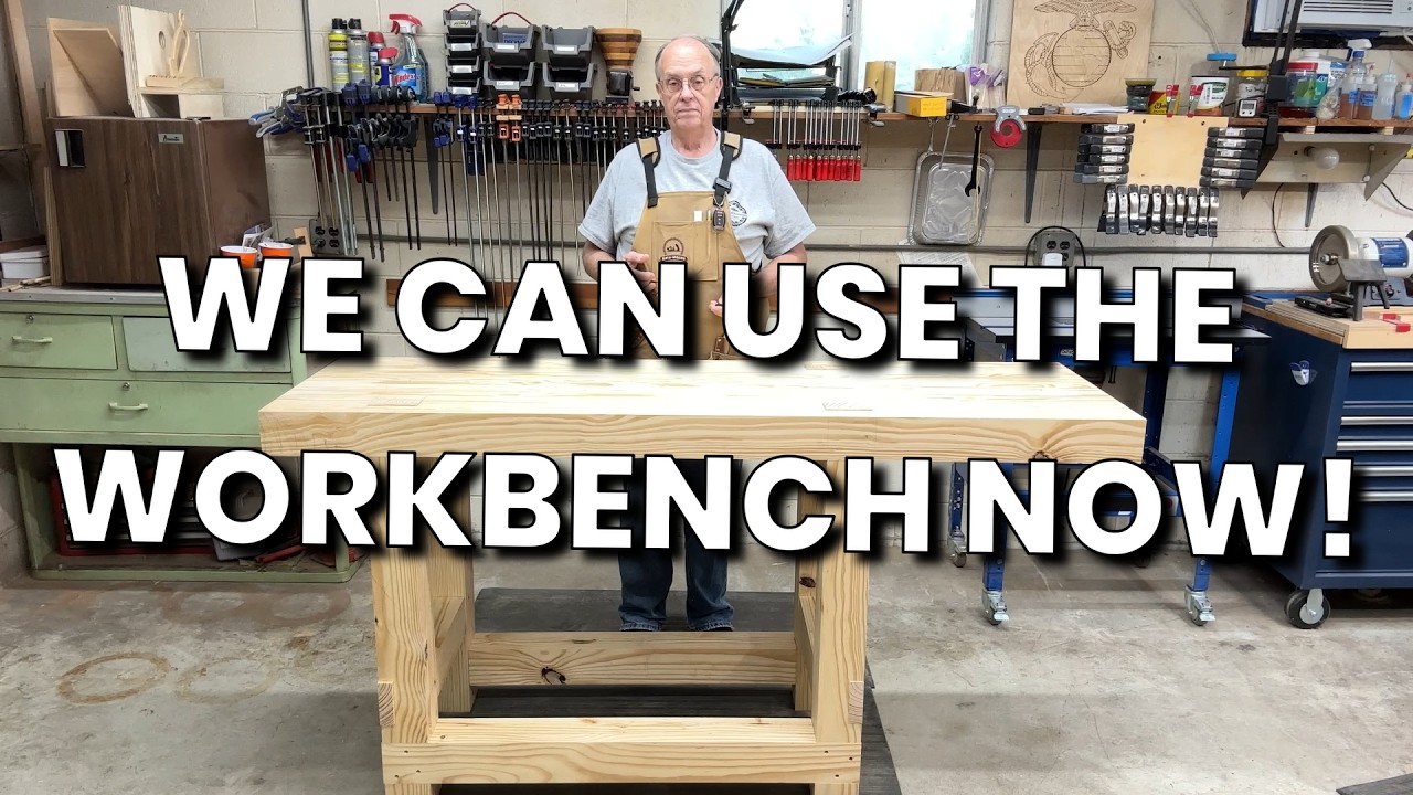 Shop Talk - We Can Use The Workbench Now - YouTube