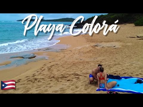 HIDDEN BEACH! Playa Colora, Fajardo, Puerto Rico - YouTube