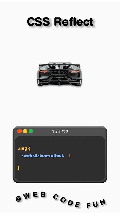 Css Reflect Property Css Trick Onlinetutorials Coding Webdevtutorial Learning Css3