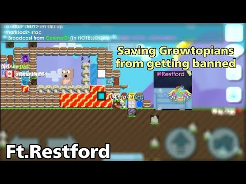 Saving Growtopian From Autoban ft.Restford
