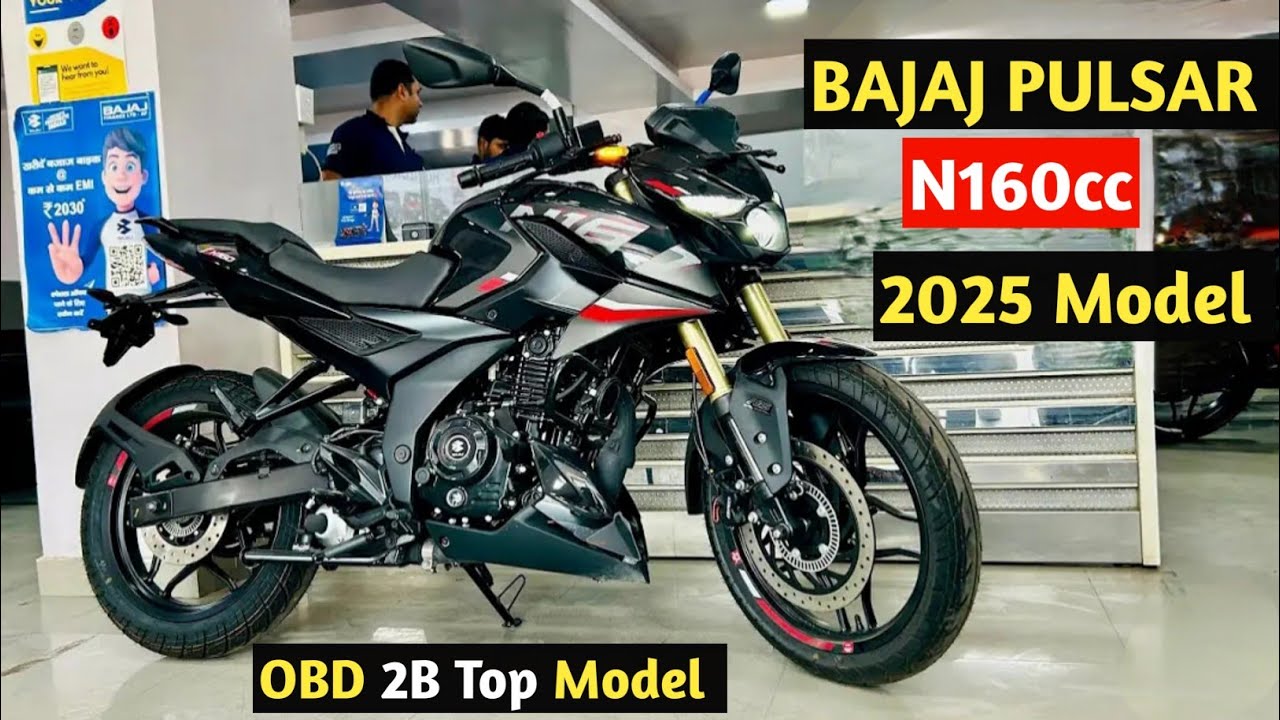 2025 Bajaj Pulsar N160 Top Model Details Review |price Down 8K | bajaj ...