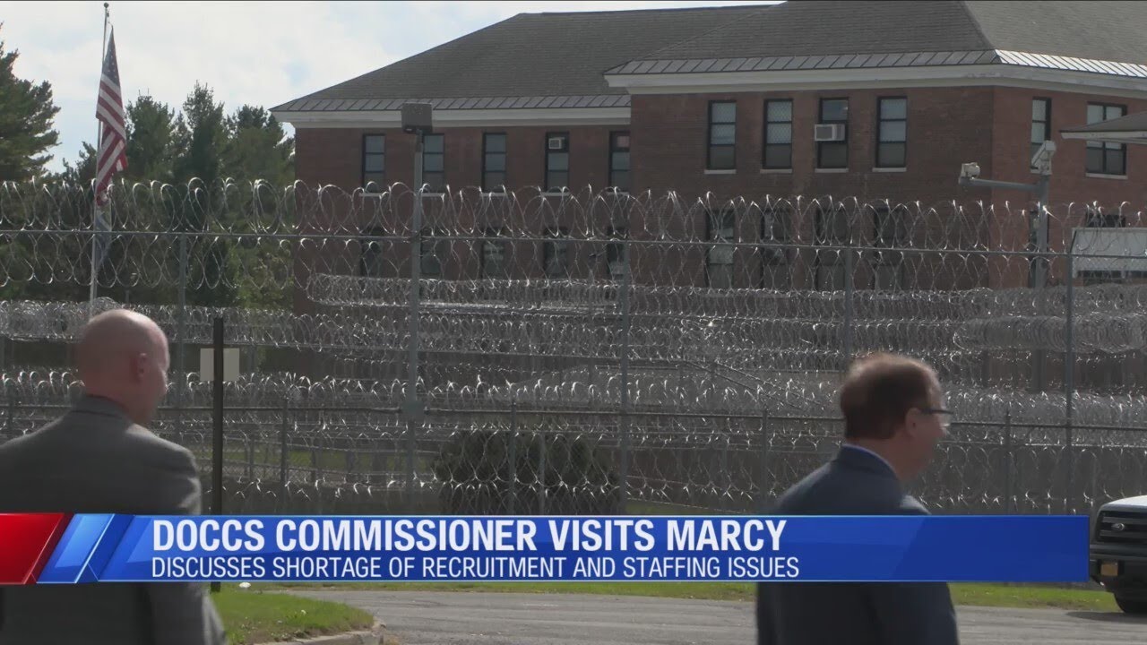 DOCCS Commissioner Visits Marcy - YouTube