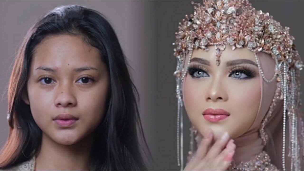 CARA MEMBUAT WANITA B AJA MENJADI CANTIK DENGAN MAKEUP YANG SIMPLE DAN ...