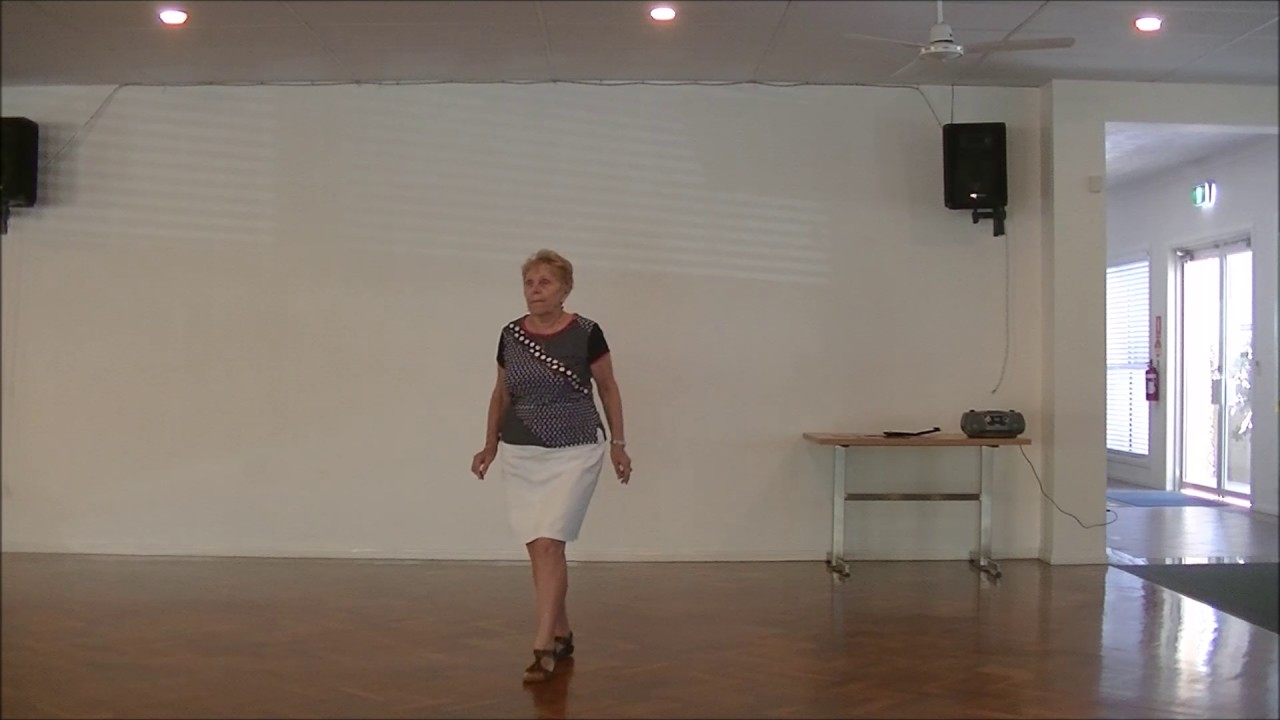 On the straight and narrow line dance - YouTube