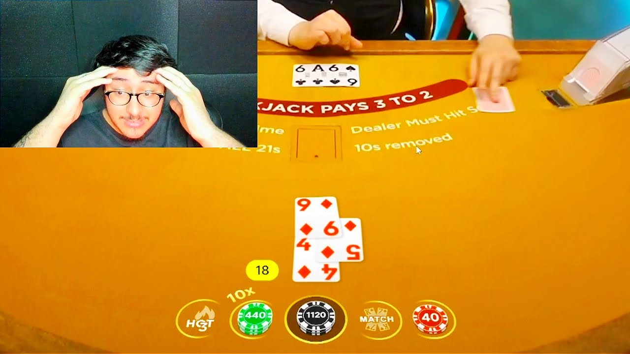 MINHA PRIMEIRA VEZ JOGANDO INFINITE FUN FUN 21 BLACKJACK! - YouTube
