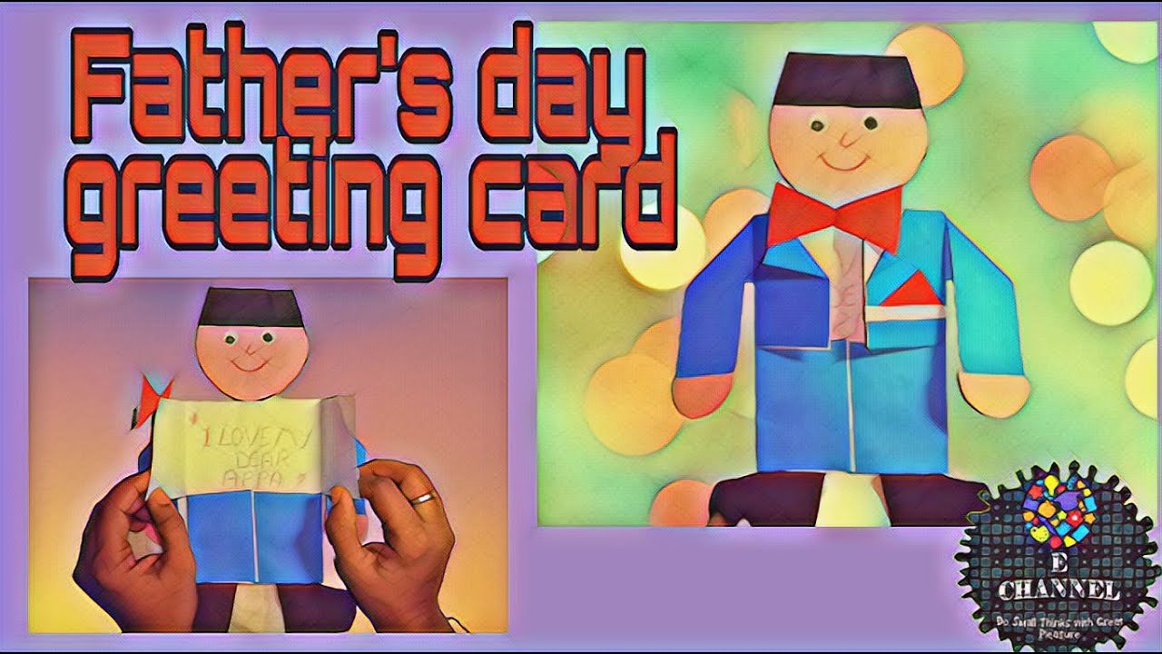 #diy#papercraft Fathers day Greeting Card Ideas/Handmade cards - YouTube