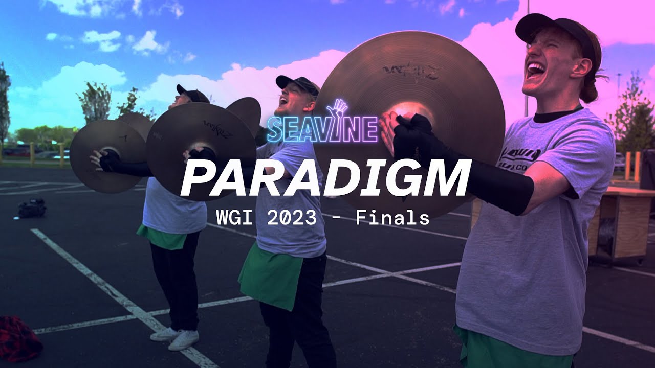 Paradigm Percussion Cymbal Line 2023 / WGI Finals / In the Lot with ...