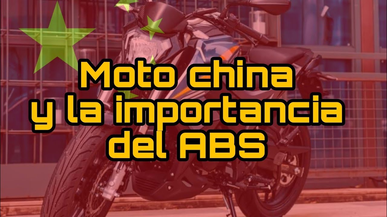 🇨🇳CHINA Y LA IMPORTANCIA DEL ABS⛔/// AKT CS5 200 - YouTube