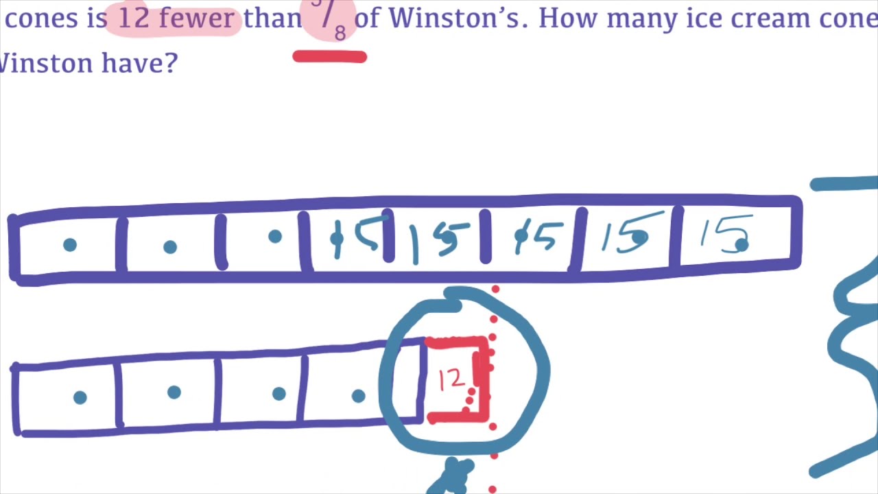 Fractions Challenge Problem (Singapore Math) - YouTube