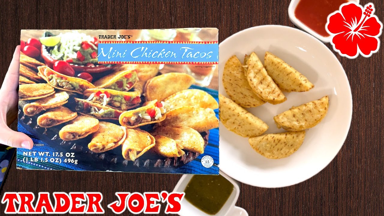 🇲🇽 Mini Chicken Tacos - Trader Joe’s Product Review - YouTube