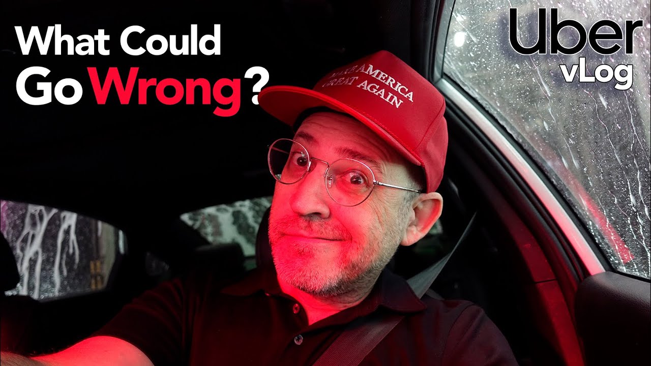Wearing a MAGA Hat While Driving for Uber - YouTube