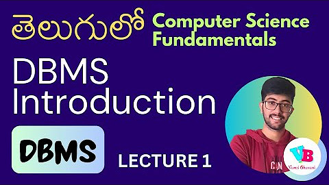 DBMS in Telugu for Placements - YouTube