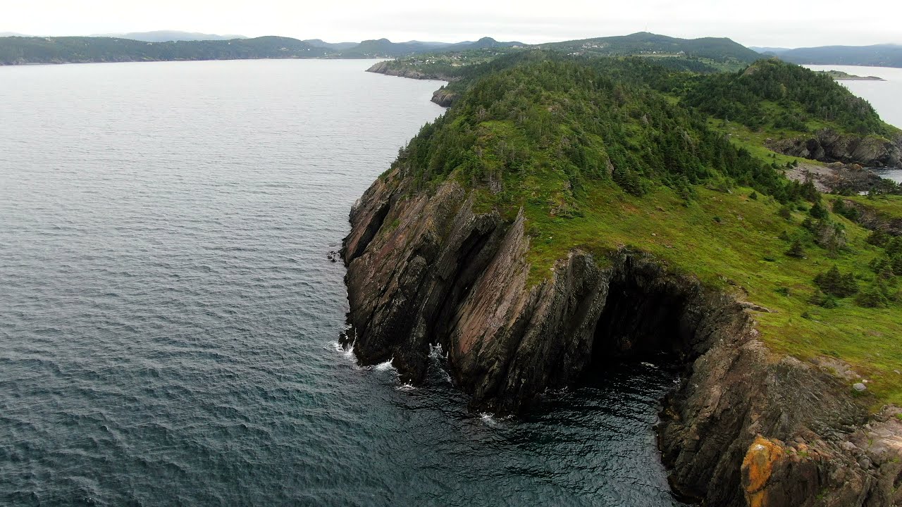 Arriving in Harbour Main, Newfoundland, by drone. - YouTube