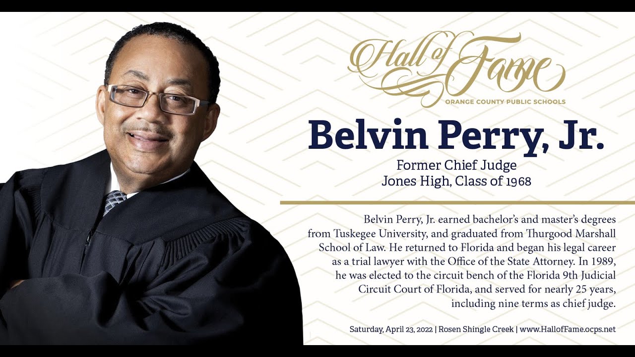 OCPS | 2022 Hall of Fame Inductee – Belvin Perry, Jr. - YouTube