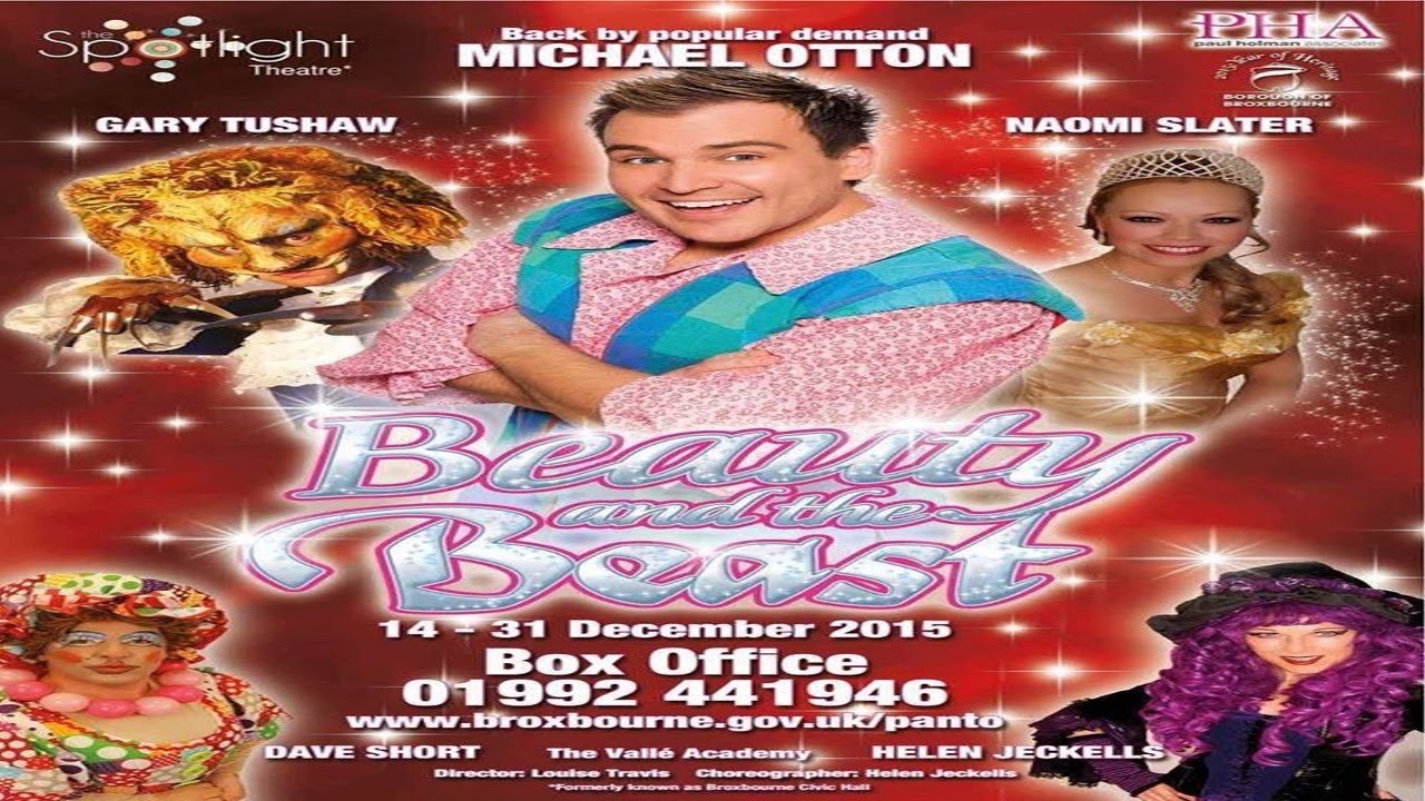 Beauty & the Beast Pantomime Promo - Broxbourne 2015 - YouTube