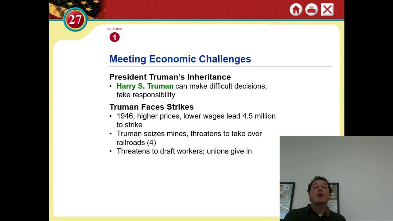 Chapter 27 1 Lesson Postwar America - YouTube