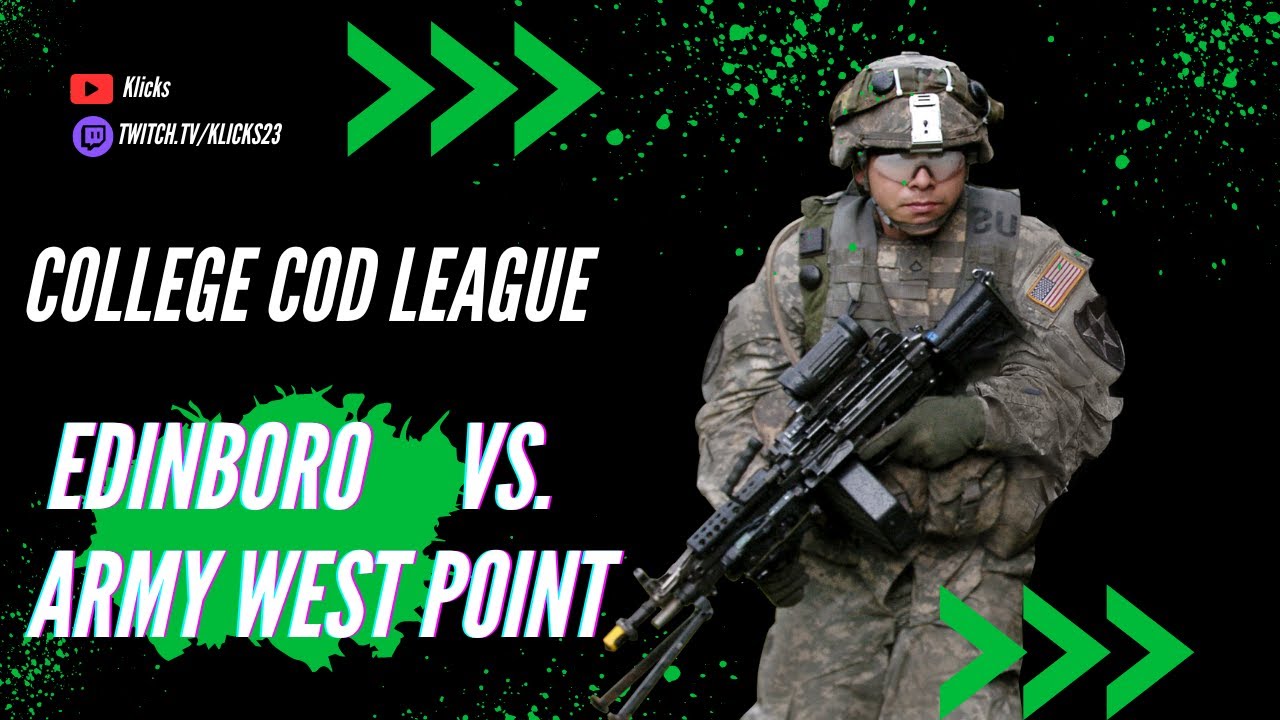 Beating the Army at virtual warfare.... College COD League - YouTube
