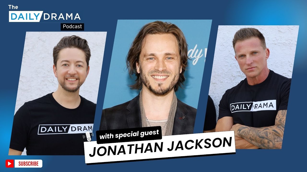 LUCKY US! Jonathan Jackson Returns! The Daily Drama Podcast With Steve ...