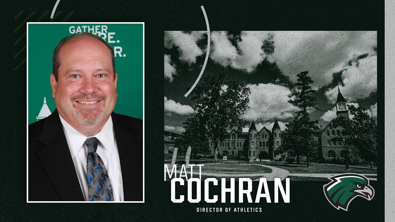 Matt Cochran Northeastern State Athletics Director Press Conference ...
