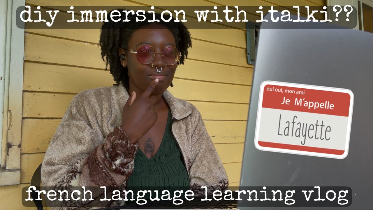 7 days of studying and practicing french// I want to be B2 by the end ...