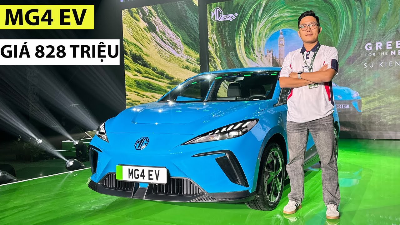 Review xe điện MG4 EV đầu tiên tại Việt Nam: Đối thủ VinFast VF6, bản thấp giá 828tr phạm vi ...