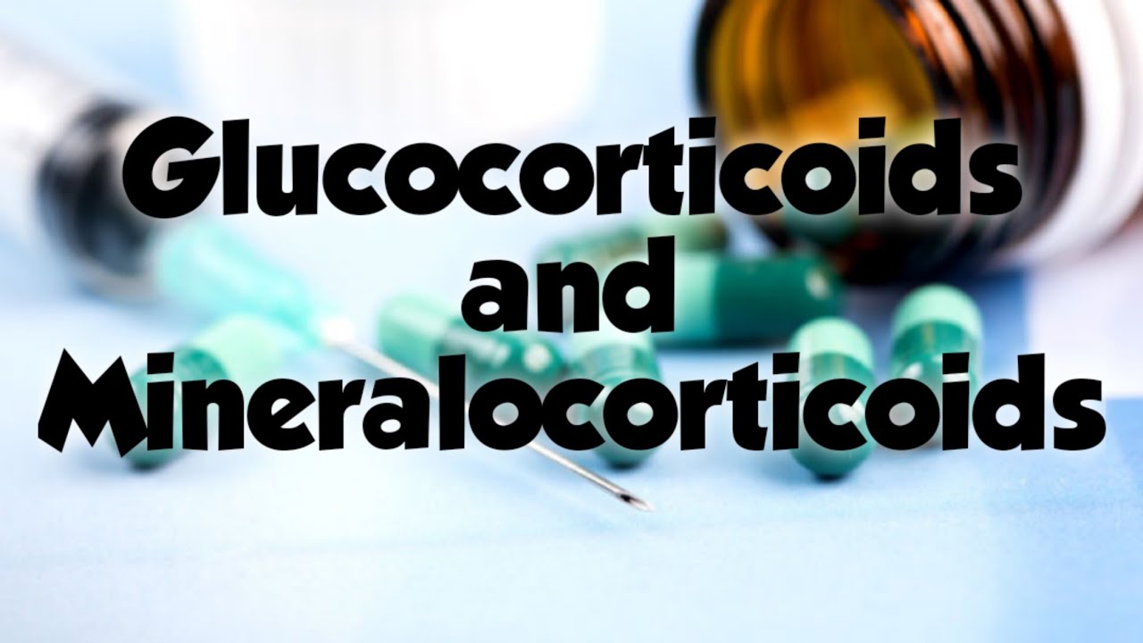 glucocorticoid and mineralocorticoid drugs - YouTube