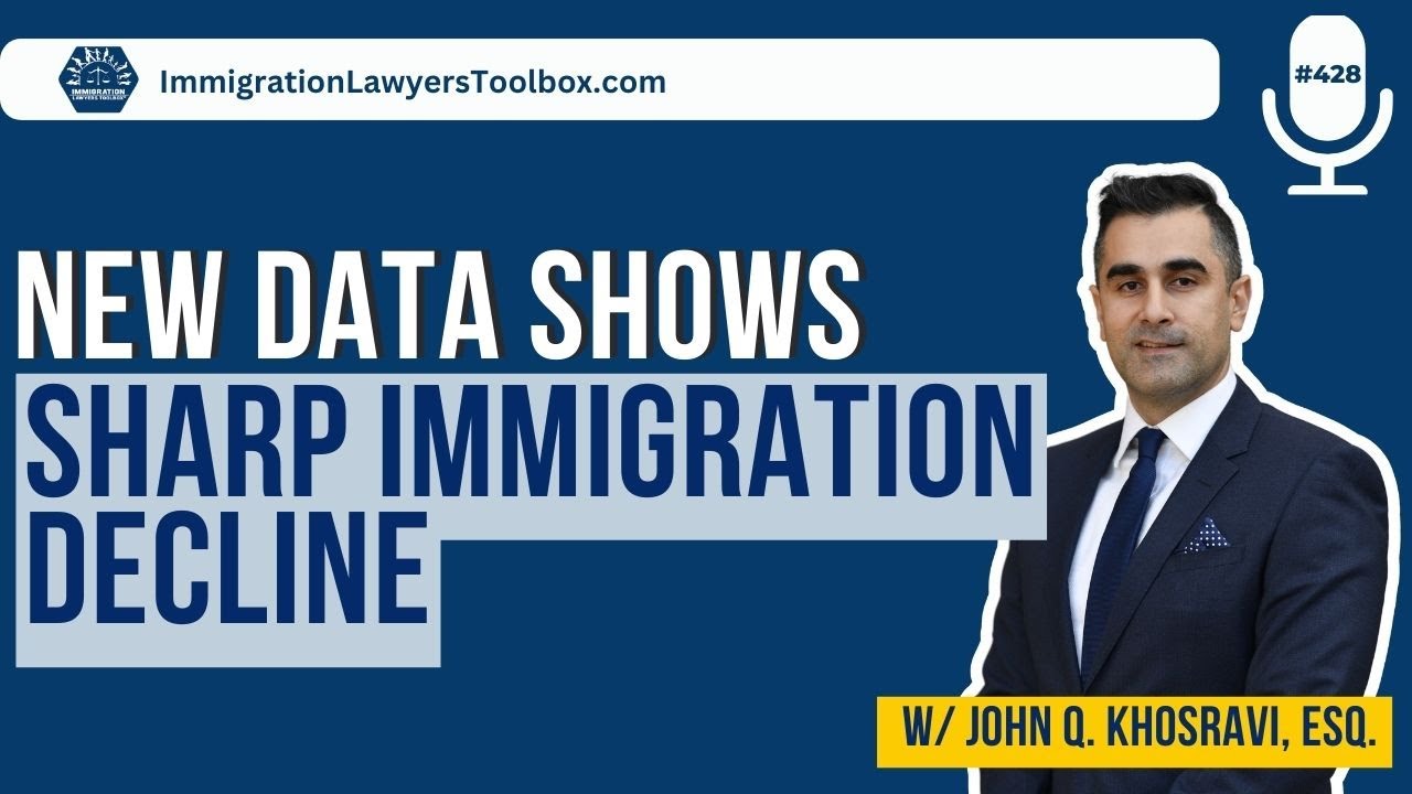 New Data Shows Sharp Immigration Decline - YouTube