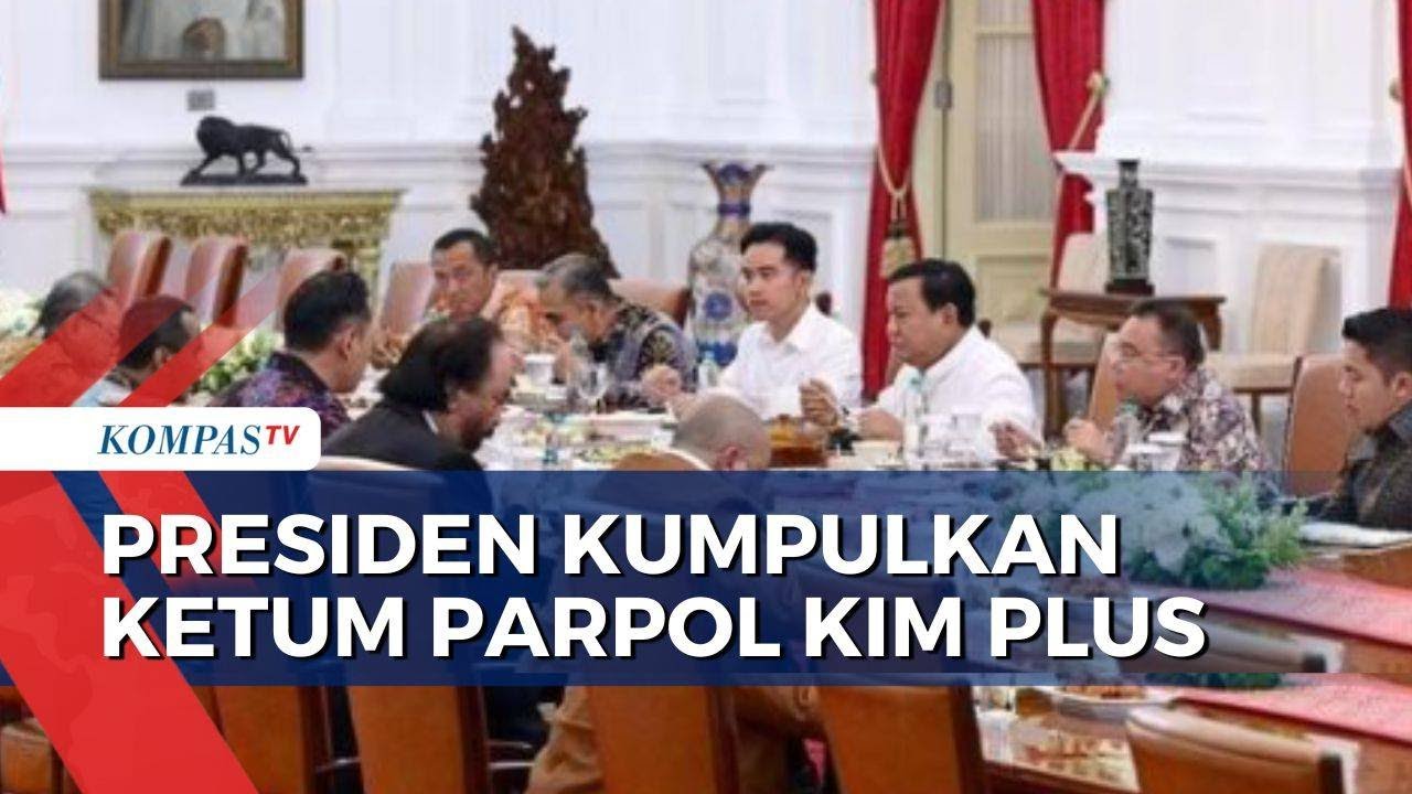 Ketum Parpol KIM Plus Bertemu Presiden, Gerindra: Diskusi Ringan dan ...